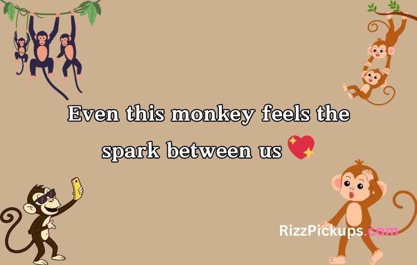 Best 100+ Funny & Flirty Rizz Monkey GIF Pick Up Lines 2026