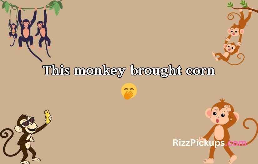 Best 100+ Funny & Flirty Rizz Monkey GIF Pick Up Lines 2026